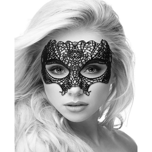 Shots - Ouch Black and White Lace Princess Eye Mask (สีดำ ...